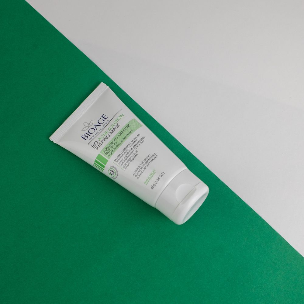 Bio-Acne Solution Sleeping Mask Trat. Antiacne Noturno 45G ...