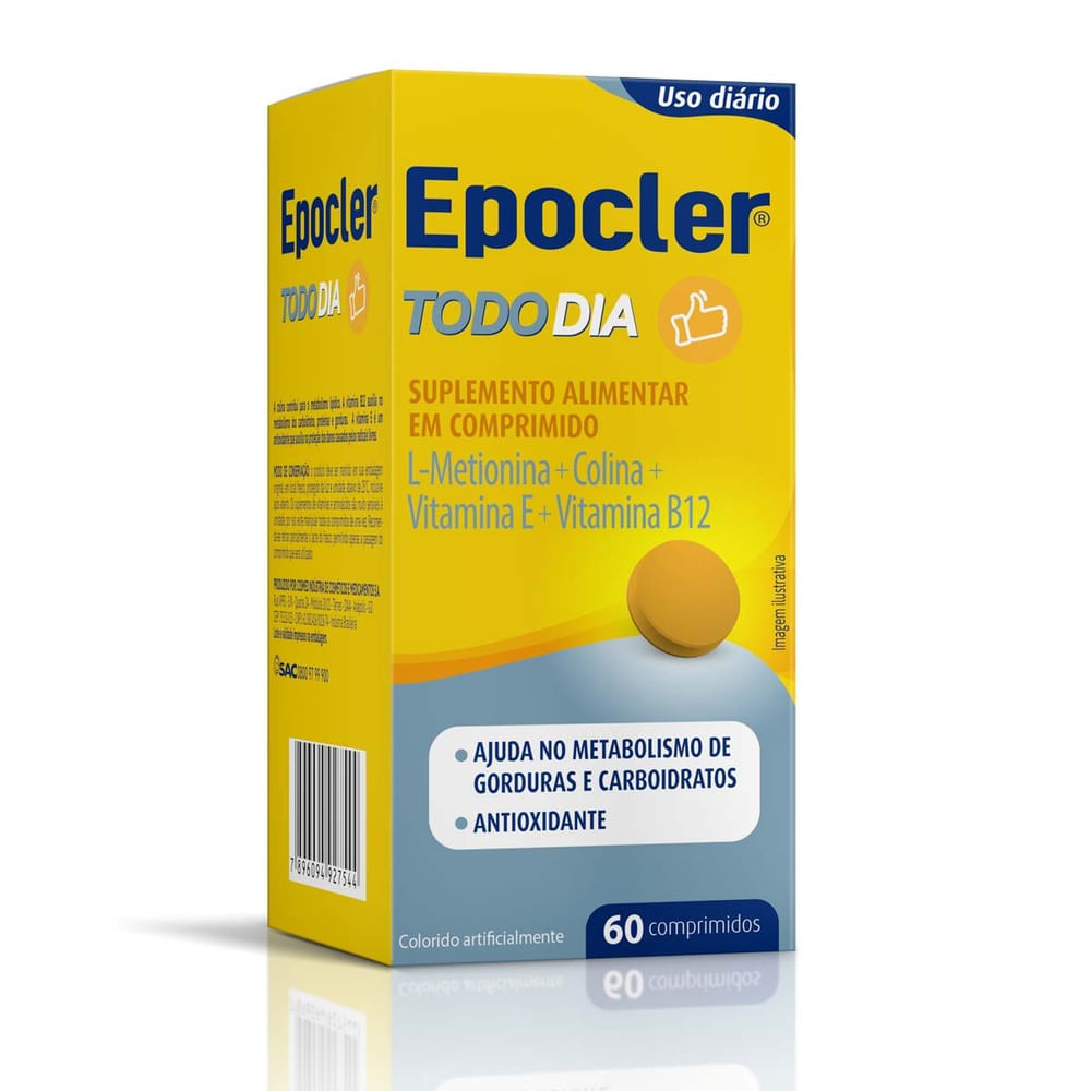 Epocler Todo Dia 60 comprimidos - adderab2c