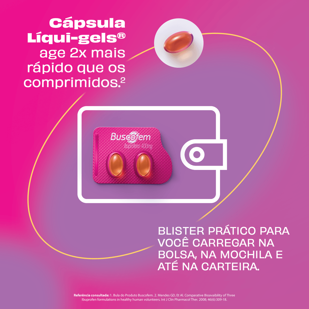 Buscofem 400mg Caixa 10 Capsulas - ihypera2022