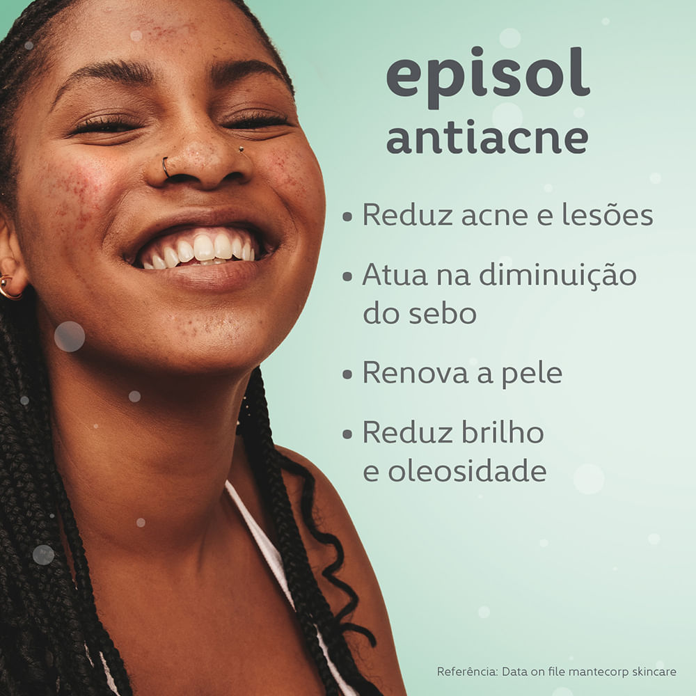 Protetor Solar Episol Antiacne FPS 30 | Hypera Farma - ihypera2022