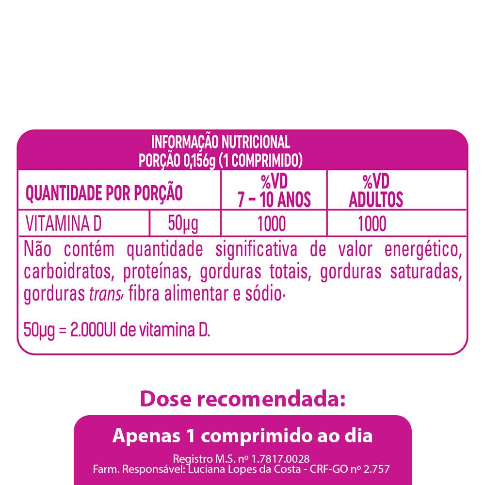Vitamina D Addera D3 2.000UI com 90 Comprimidos I Addera - adderab2c