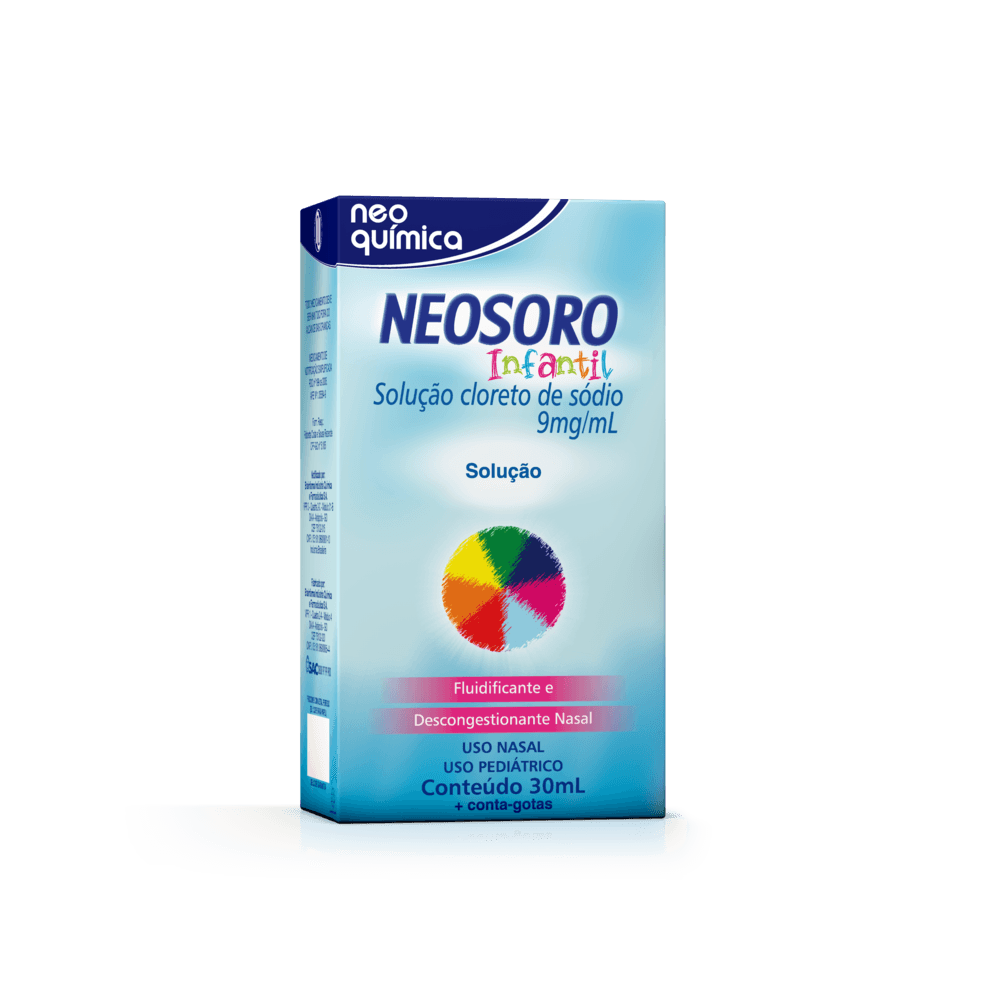Neosoro Solução Nasal Infantil 30ml - ihypera2022
