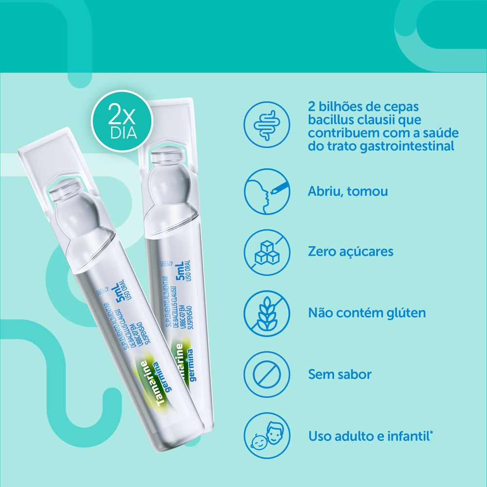Probiótico Tamarine Germina 2BI | Hypera Farma - ihypera2022