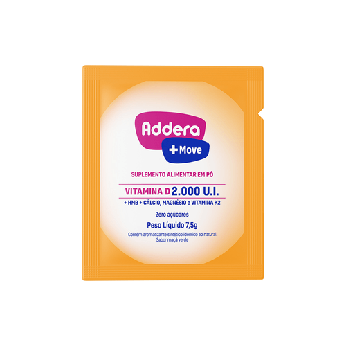 Vitamina D Addera + Move 2.000UI 30 Sachês I Addera - adderab2c