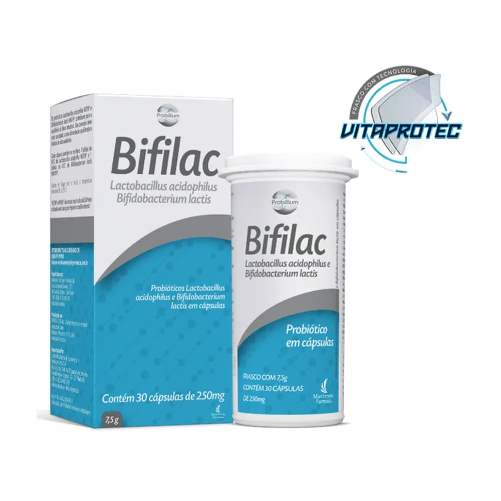 Bifilac 30 cápsulas | Hypera Pharma - ihypera2022