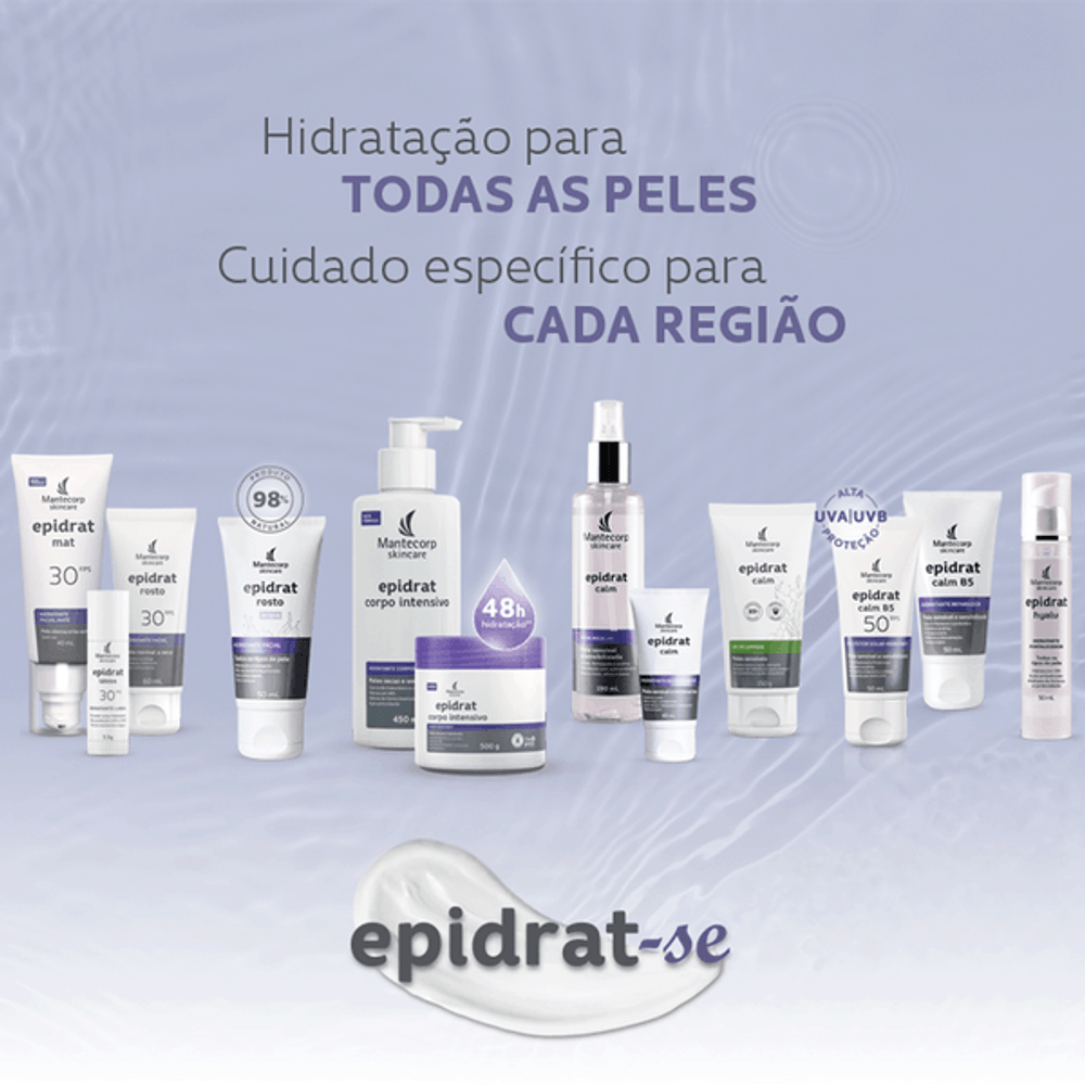 Hidratante Facial Epidrat Rosto Fps 30 60g - Mantecorp